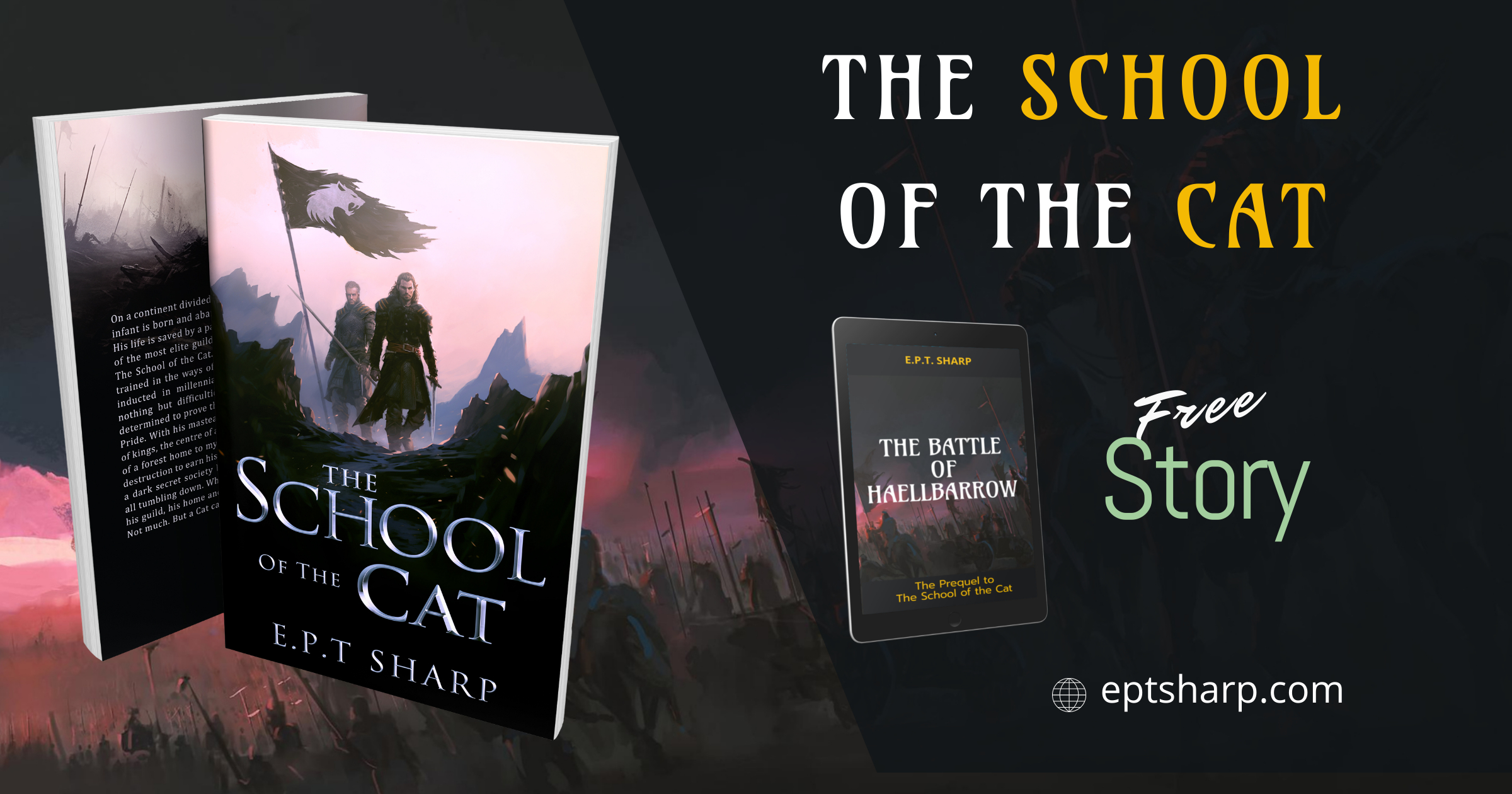 E.P.T Sharp | Fantasy and Historical Fiction